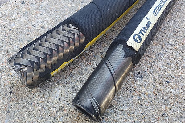 The Difference between spiral and braided hydraulic hoses