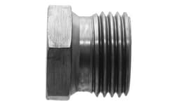 Solid Hex Head Plug 2-1/2" BSPP | 9030 | Titan Fittings