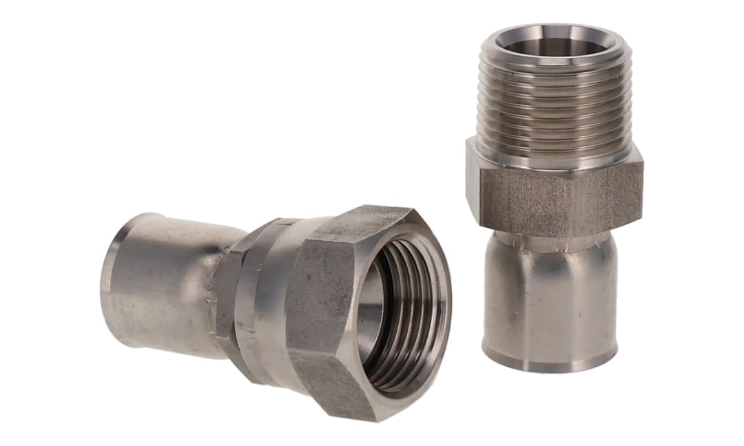 Stainless Steel Crimp Hose Fittings | Crimp Fittings | Titan Fittings