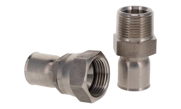 Stainless Steel Crimp Hose Fittings | Crimp Fittings | Titan Fittings