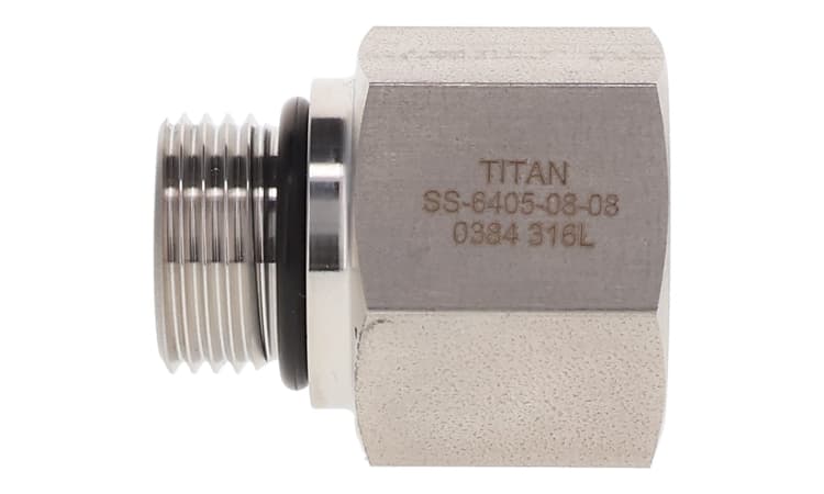 Stainless SAE O-Ring Boss (ORB) Fittings | ORB (O-ring Boss) fittings or SAE fittings are ...