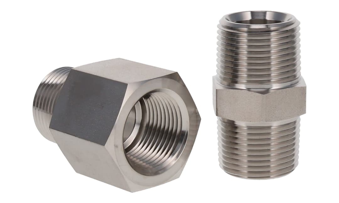 Hydraulic Adapters | NPT, JIC, ORFS, ORB Fittings | Titan Fittings