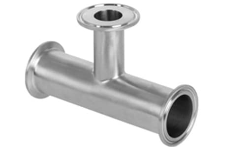 Tri-Clamp Tees | Sanitary Tri-Clamp Fittings (304) | Titan Fittings