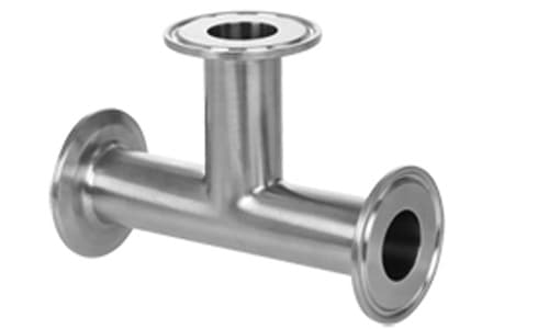Tri-Clamp Tees | Sanitary Tri-Clamp Fittings (304) | Titan Fittings