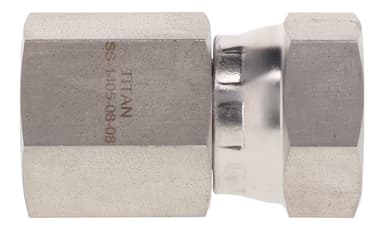 Stainless NPT Female Swivel | Pipe fitting steel adapters use a NPTF ...