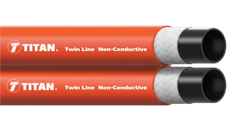 R7 | Black Thermoplastic Hydraulic Hose | Titan Fittings